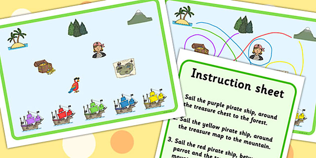 Auditory Memory Map Activity 4 (teacher made) - Twinkl