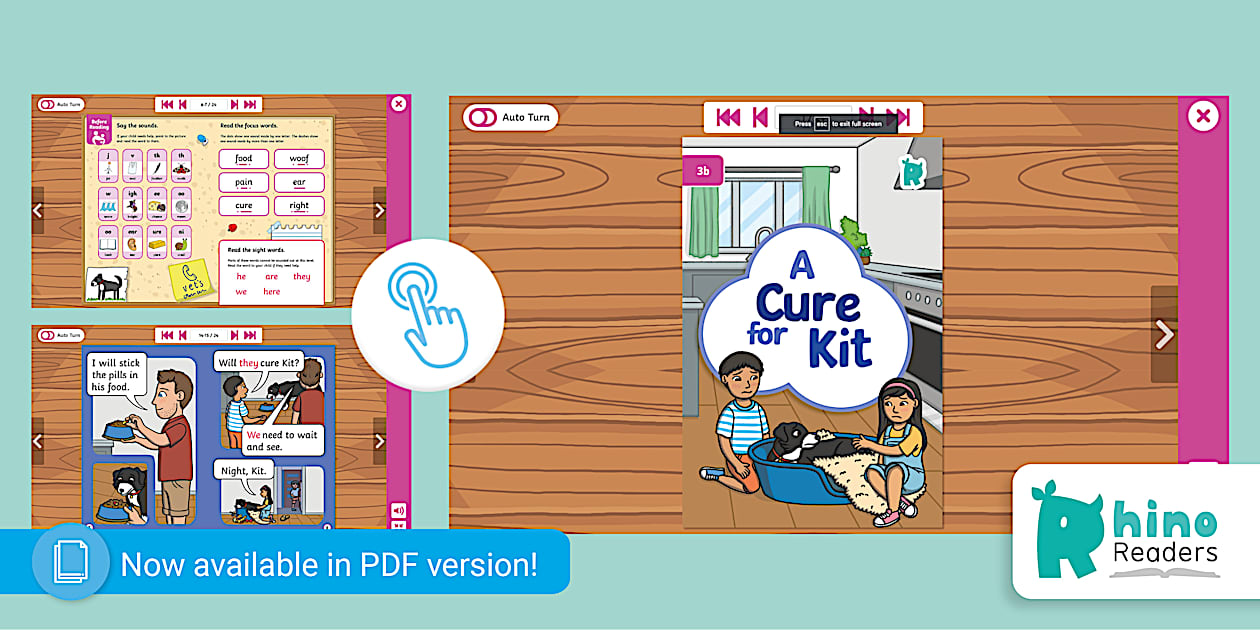 Level 3b Decodable Readers: A Cure for Kit (Teacher-Made)