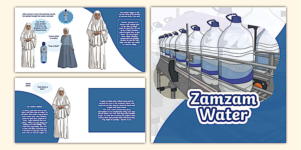 Zamzam Water (teacher made) - Twinkl