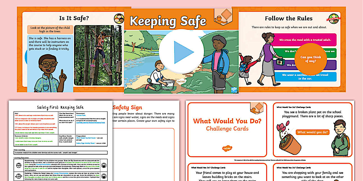 PSHE: KS1 Safety First - Lesson Pack 1