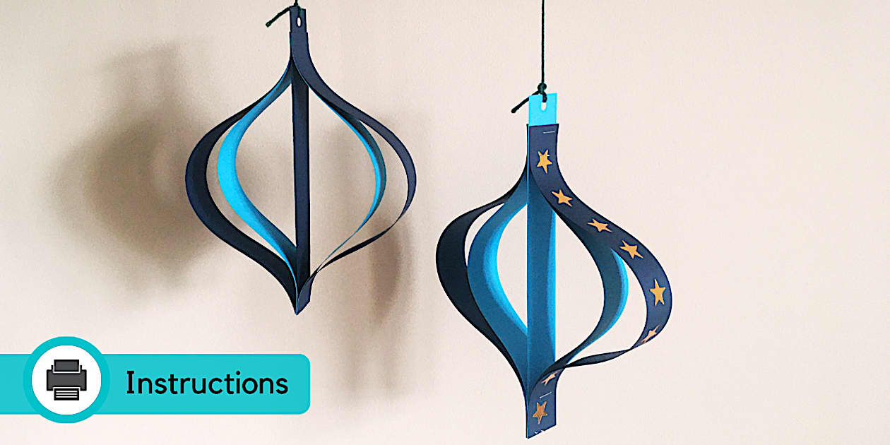 Ramadan Paper Craft - Eid Decorations (teacher made)