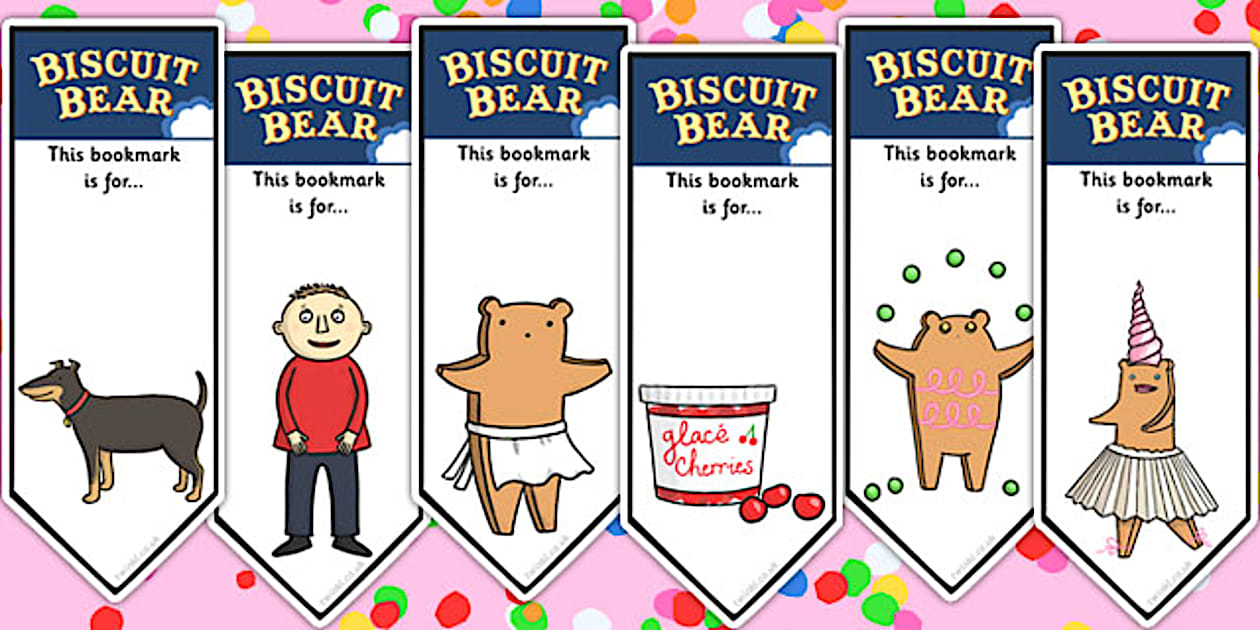 Editable Bookmarks to Support Teaching on Biscuit Bear