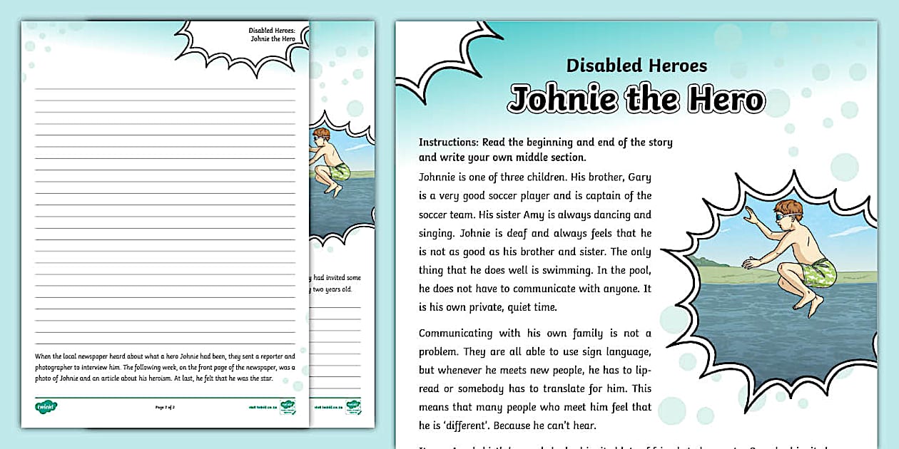 Johnie the Hero - Complete the Middle Part of the Story
