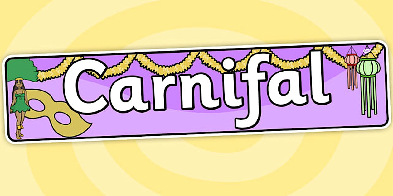 Carnival Themed Banner Welsh (Teacher-Made) - Twinkl