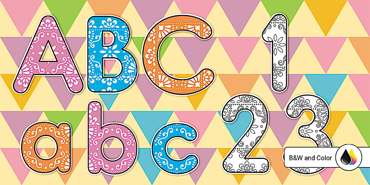 Cinco de Mayo Display Letters - Twinkl USA Resources