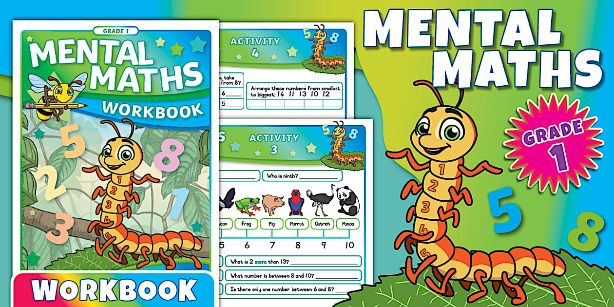 Grade 1- Maths - Booklet: Mental Maths Workbook Term 3