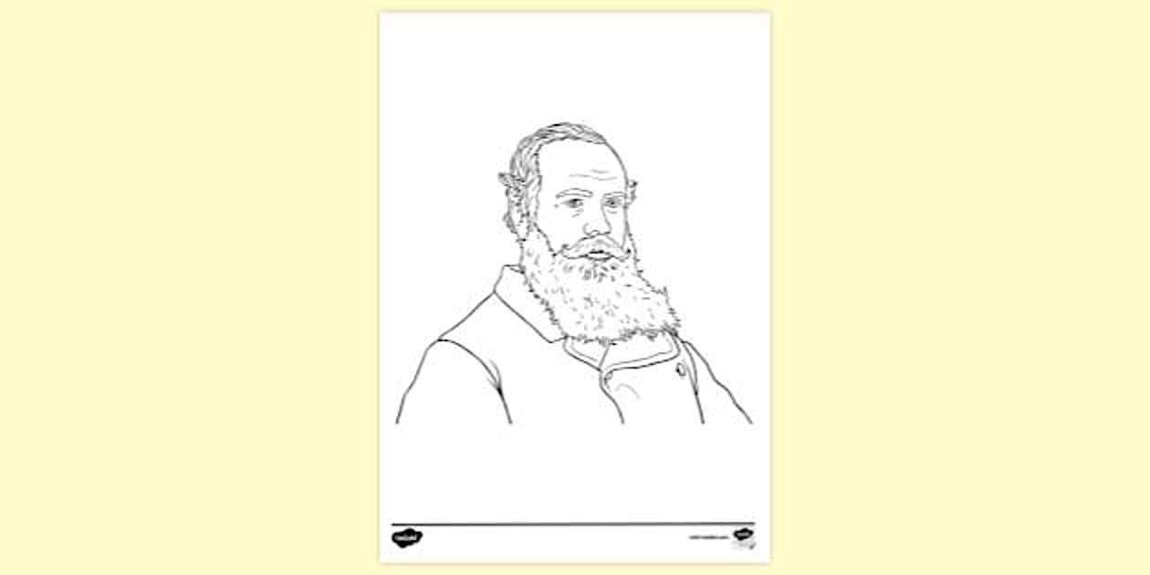 Charles Monck Colouring Sheets | Colouring Pages - Twinkl