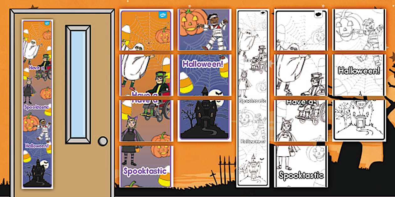 Halloween Door Banner | Resource | Twinkl USA - Twinkl