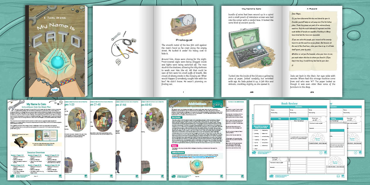 My Name Is Cato School Book Club Resource Pack - Twinkl