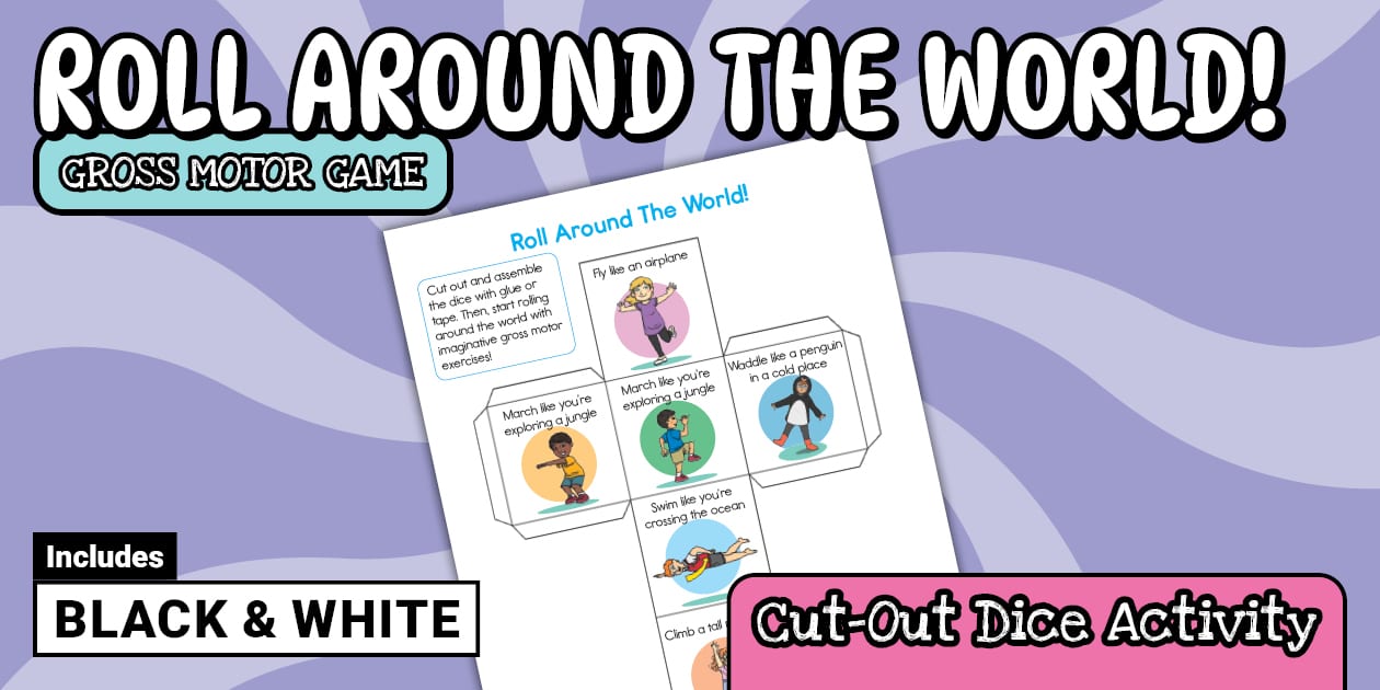 World Explorers Game: Roll Around