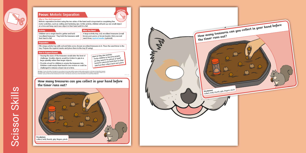 Fine Motor Skills and Scissor Skills Activity | Twinkl EYFS