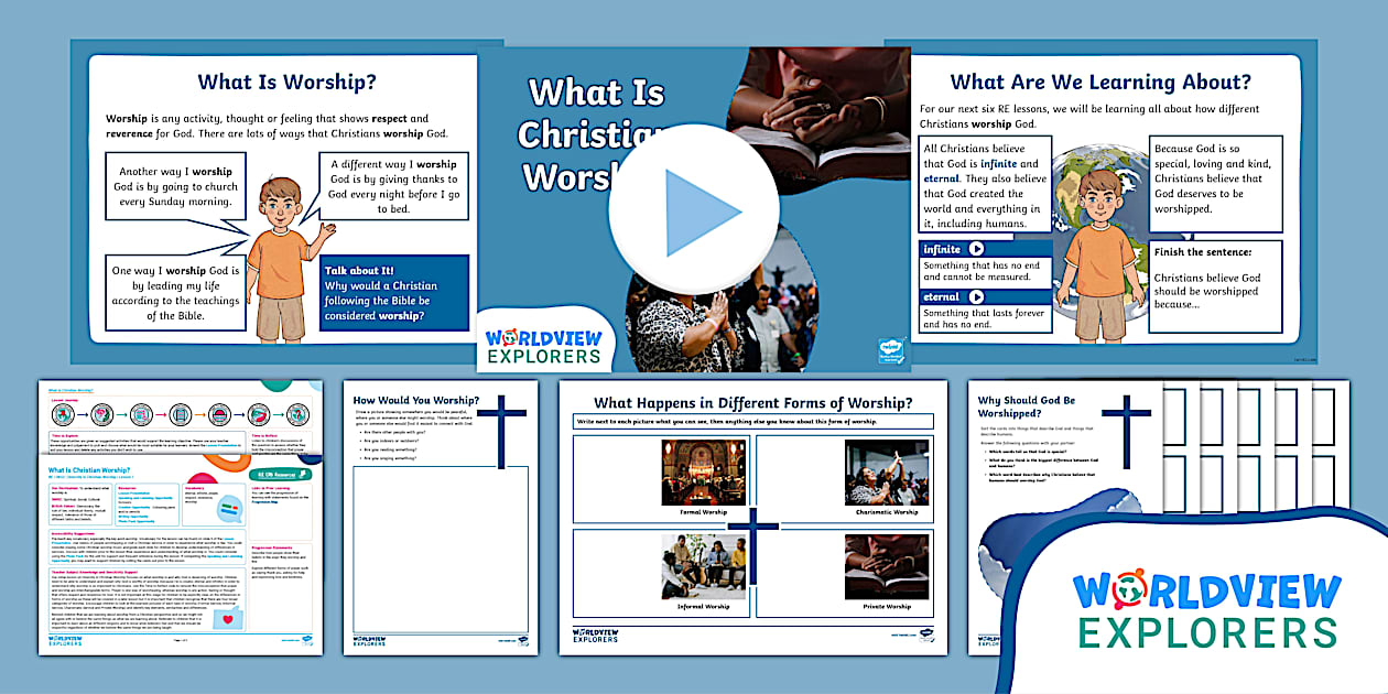 RE: Diversity in Christian Worship: UKS2 Lesson Pack 1