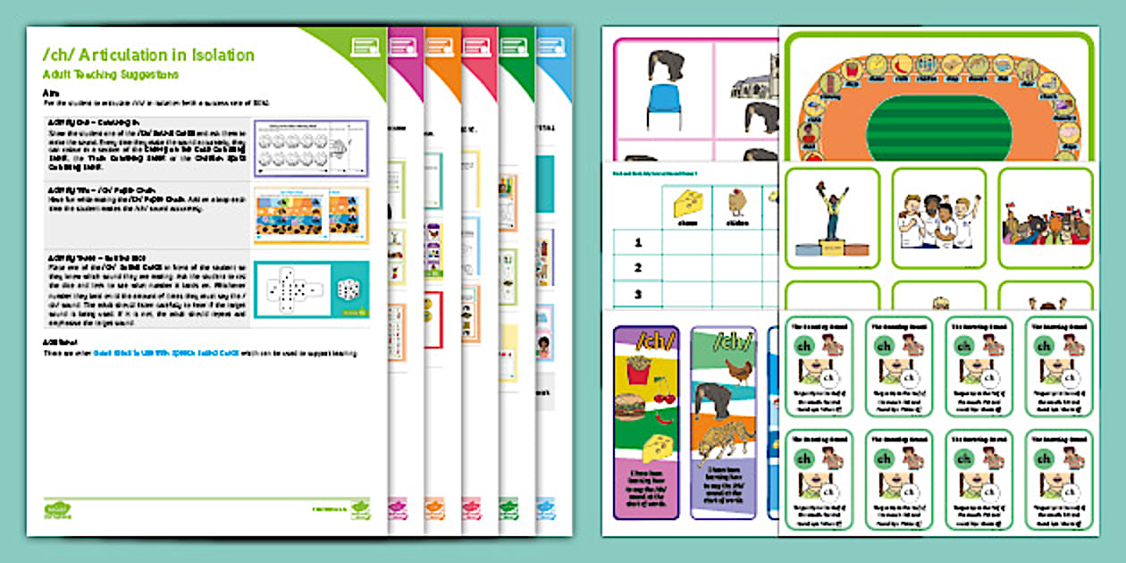 /ch/ Sound Articulation Complete Pack - Twinkl