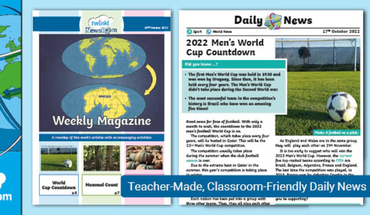Weekly Roundup Magazine 20th October 2022 - Twinkl NewsRoom