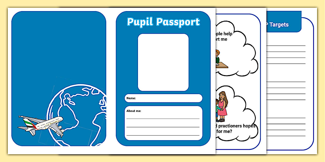 Splendid SEND Passport Profile | SEND Passport | Twinkl Kindergarten