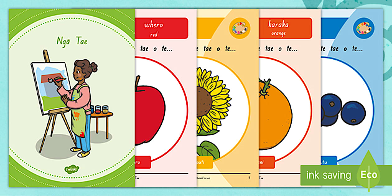 Ngā Tae (teacher made) - Twinkl