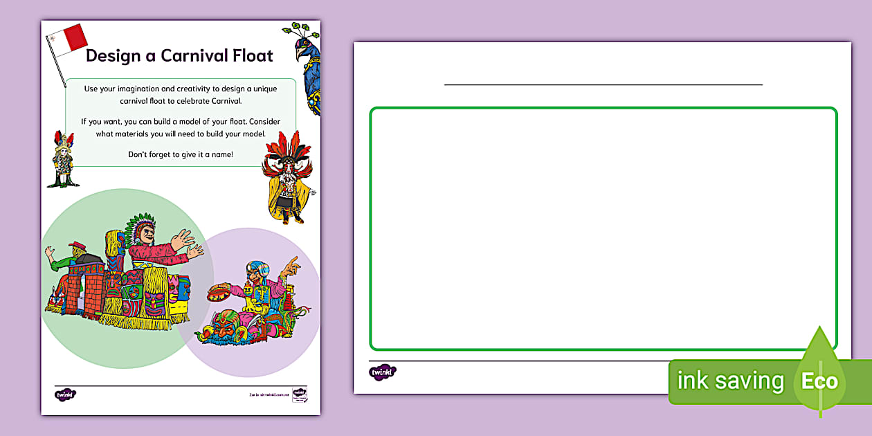 Design a Carnival Float (creat de profesori) - Twinkl