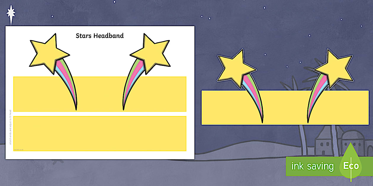 Stars Headband (teacher made) - Twinkl