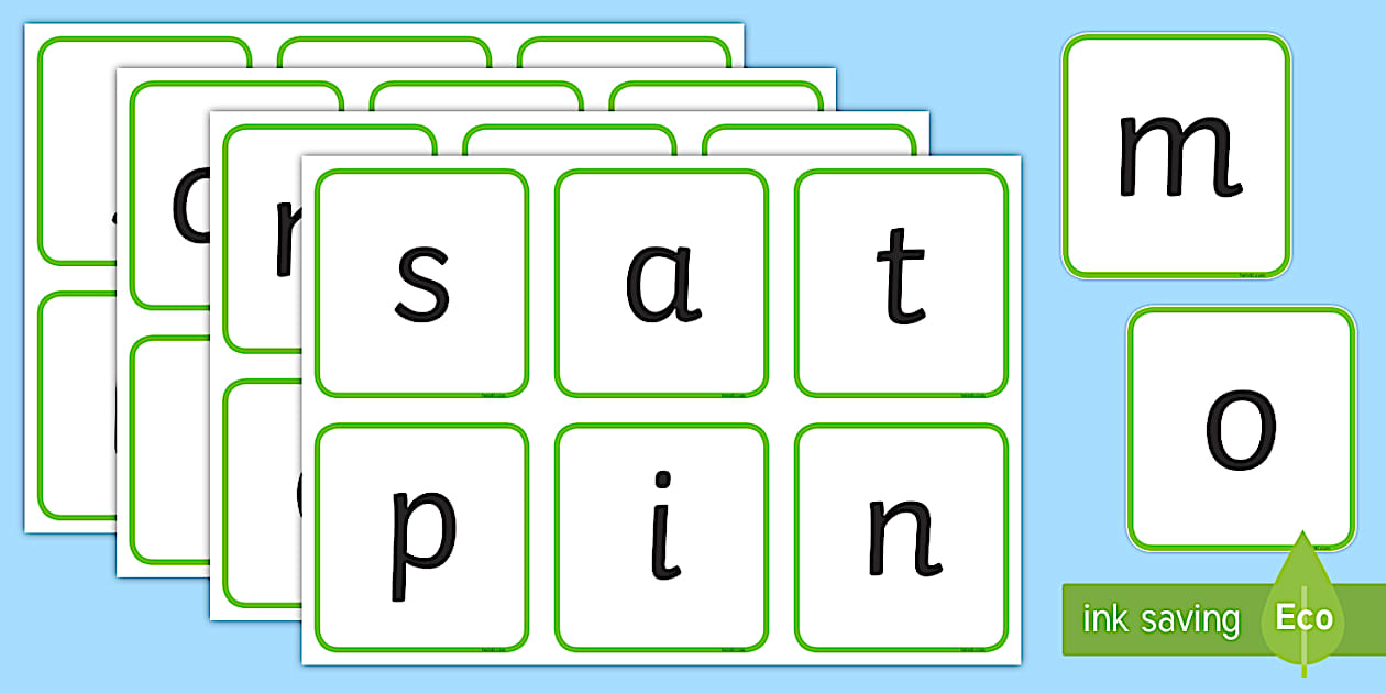 Phase 2 Phoneme Cards (Teacher-Made) - Twinkl