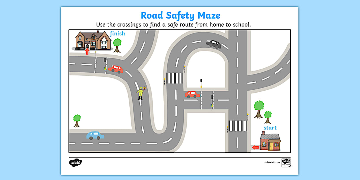 Road Safety Game | Twinkl - Twinkl