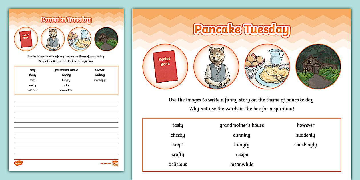 Pancake Tuesday Story Making KS2 (Teacher-Made) - Twinkl