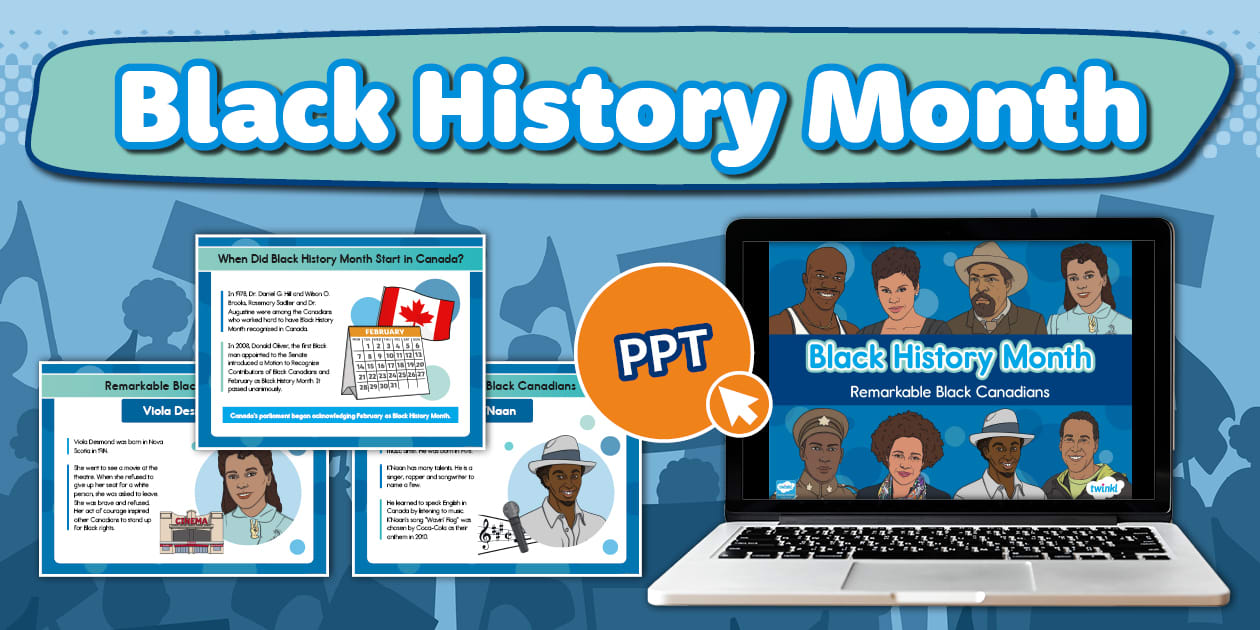 Black History Month: Remarkable Black Canadians Primary PowerPoint