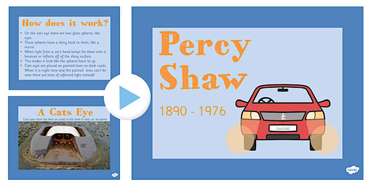 Percy Shaw PowerPoint Presentation (teacher made) - Twinkl