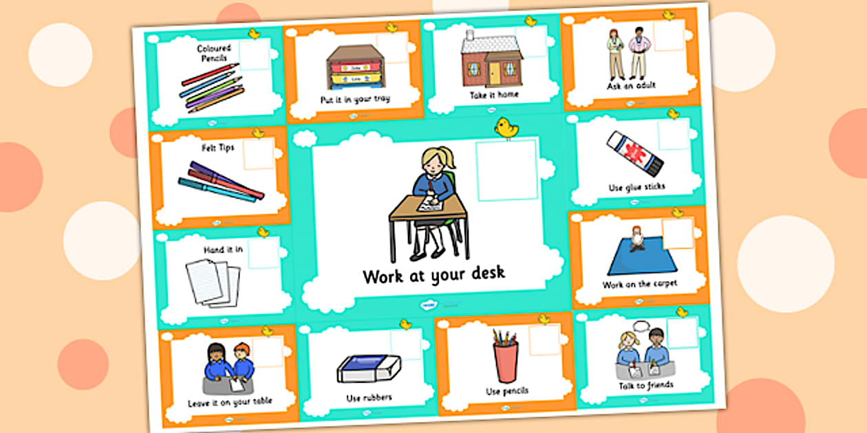 Teacher Control Panels Placemat - Twinkl