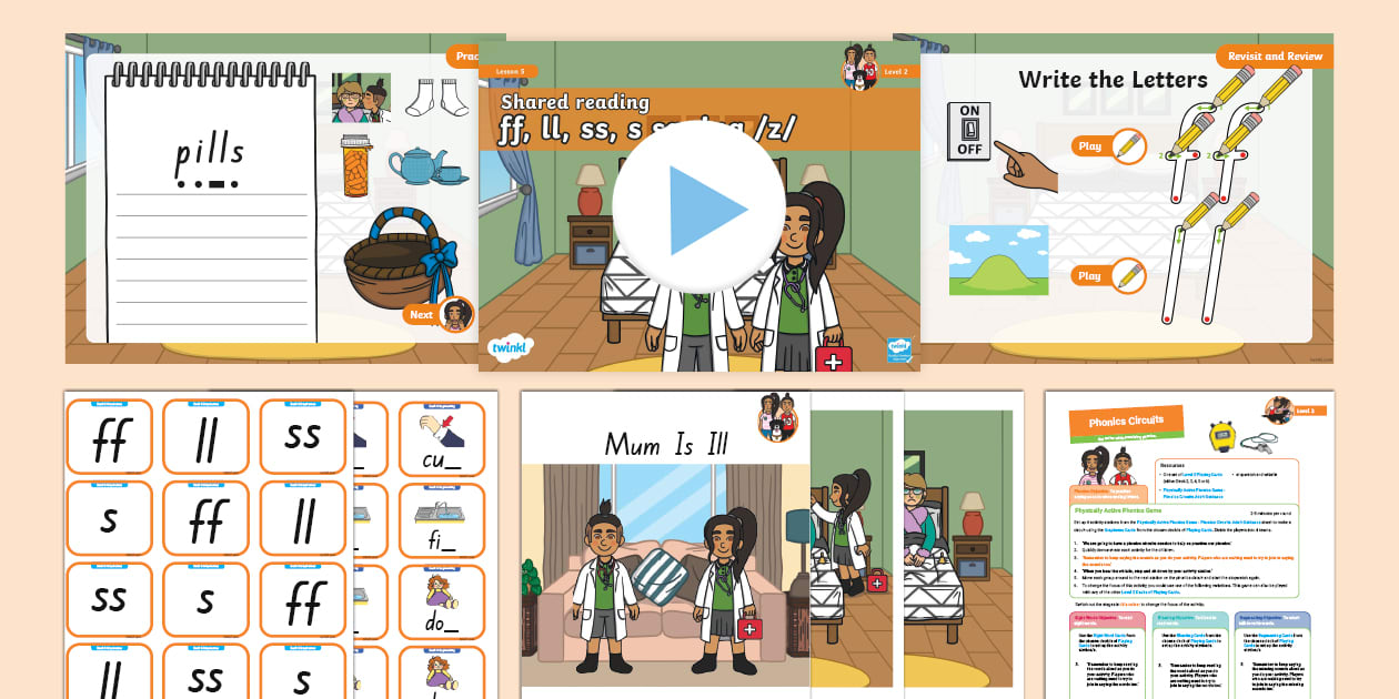 Level 2: Week 6: Lesson 5 (teacher made) - Twinkl