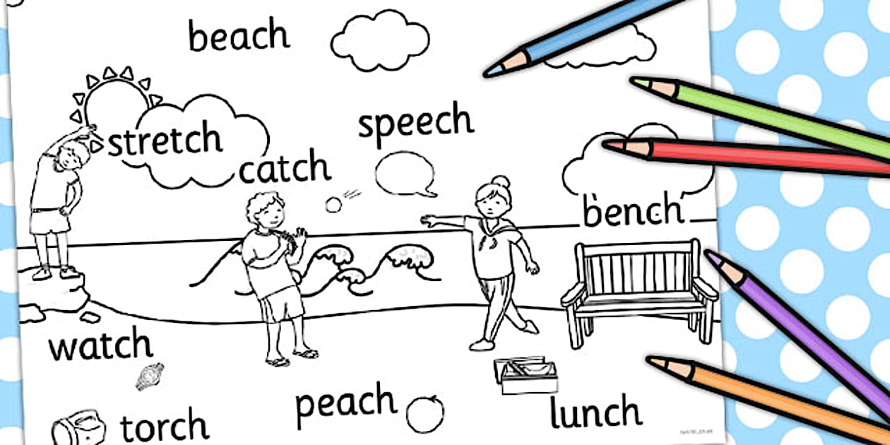 Final Ch Sound Production Sheet (teacher made) - Twinkl