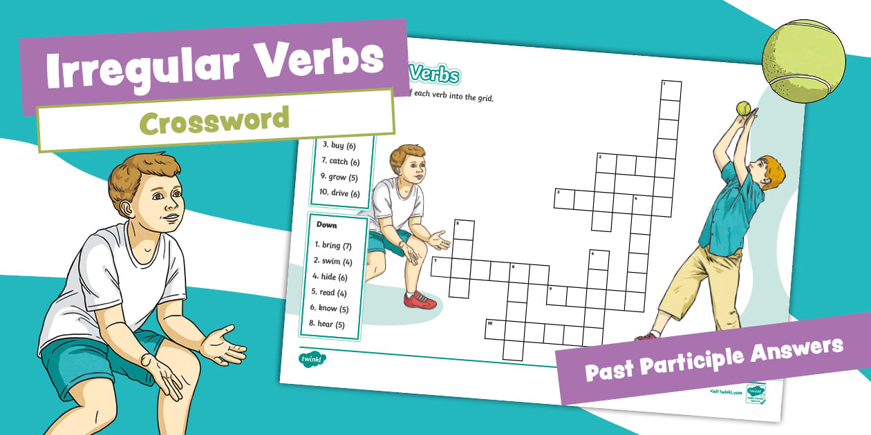 Irregular Verbs Crossword
