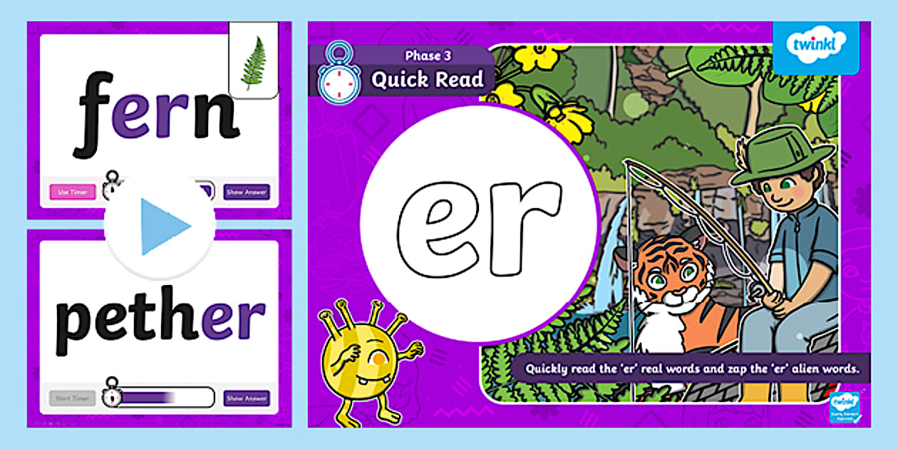 Phase 3 Quick Read er PowerPoint - Primary Resource - Twinkl