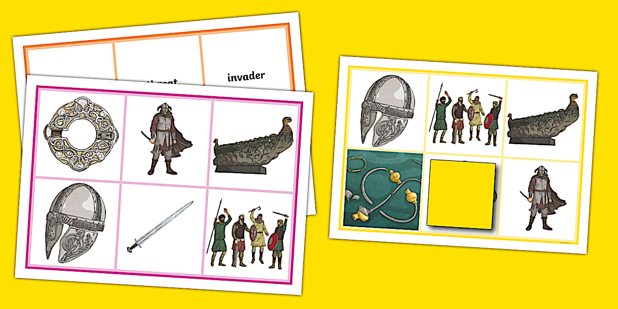 Viking Bingo Pack - Whole-Class Activity (teacher made)
