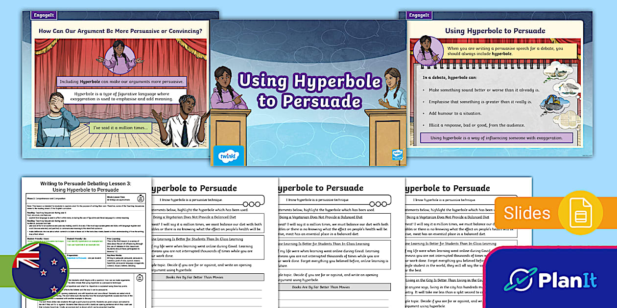 Phase 2 Debating Lesson 3: Using Hyperbole To Persuade