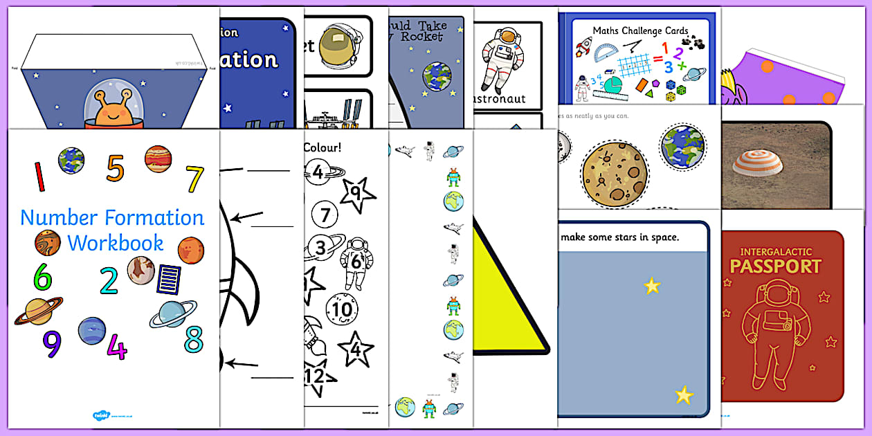 KS1 Top Ten Space Activity Pack (teacher made) - Twinkl