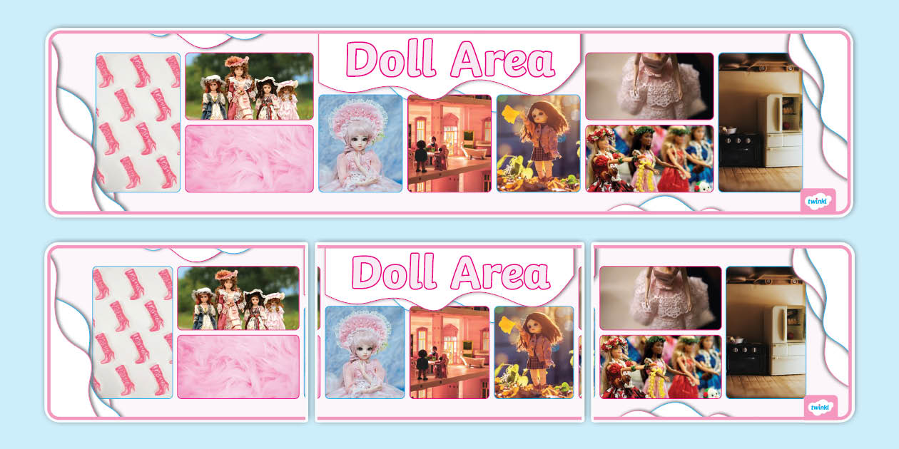 Doll Area Photo Display Banner (Teacher-Made) - Twinkl