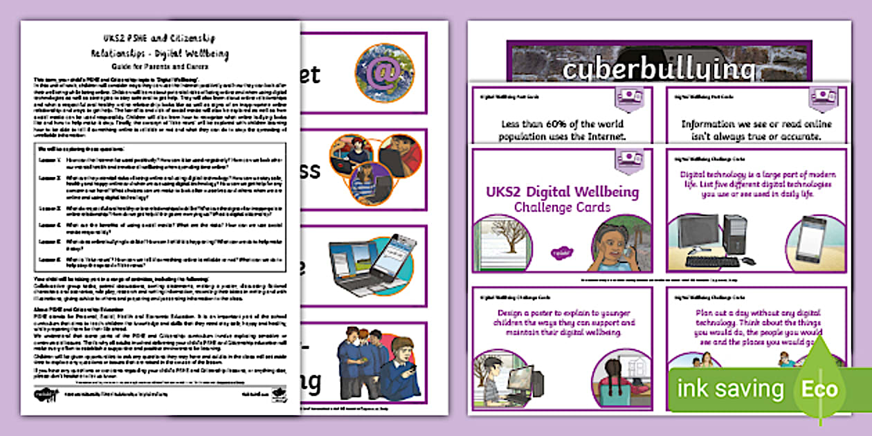 PSHE: UKS2 Digital Wellbeing - Additional Resources - Twinkl