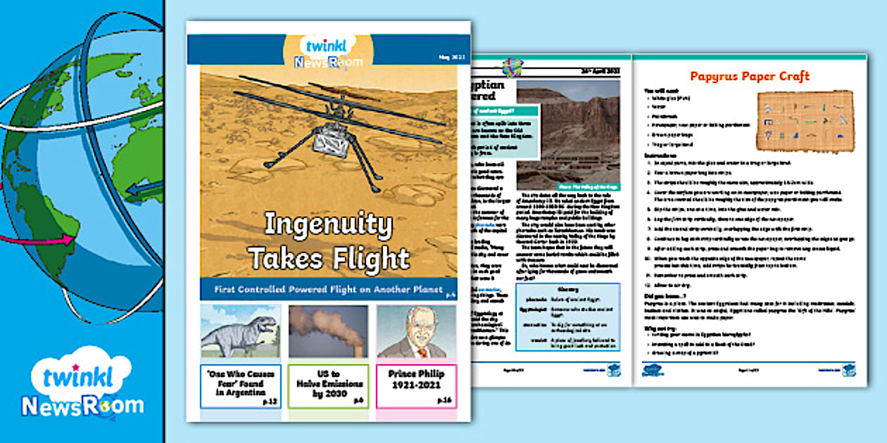 NewsRoom KS2 News Magazine - May 2021 (teacher made)