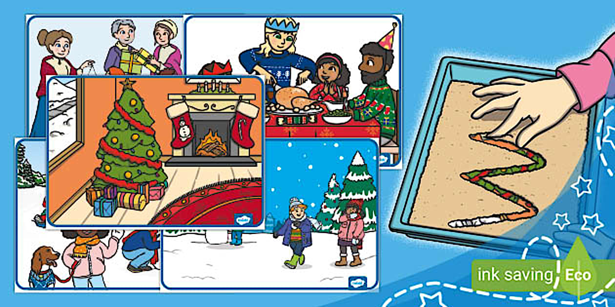 Winter Mark Making Image Reveal Activity (Teacher-Made)