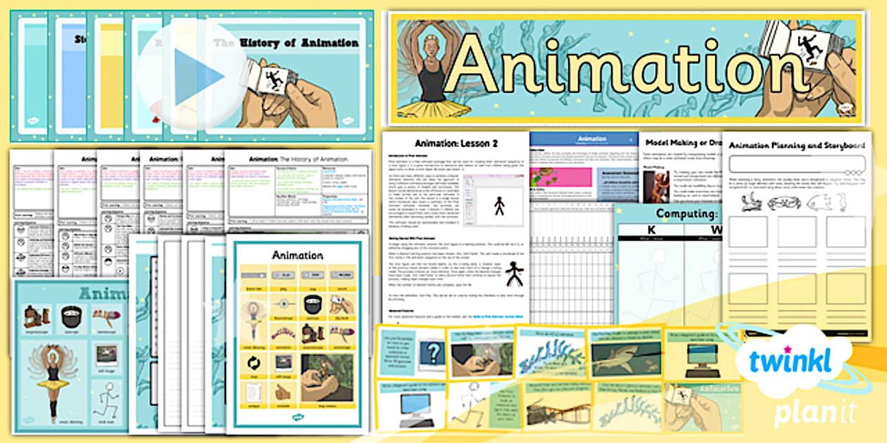 Computing: Animation Year 4 Unit Pack (professor feito)