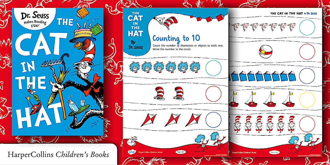 FREE! - 👉 The Cat in the Hat Counting to 10 Activity | Dr. Seuss