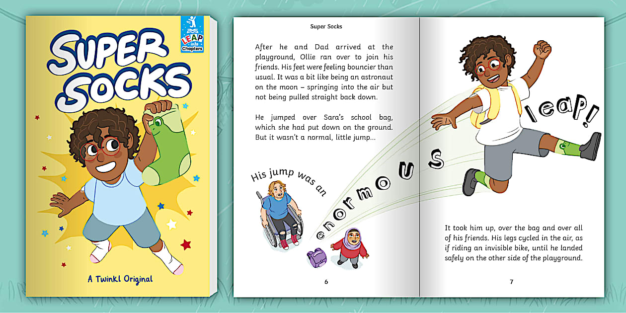 Super Socks | Twinkl Originals Leap into Chapters Story