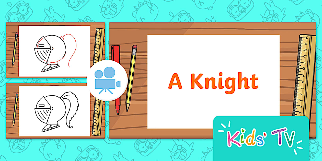 How to Draw a Knight | Twinkl Kid's TV (Teacher-Made)
