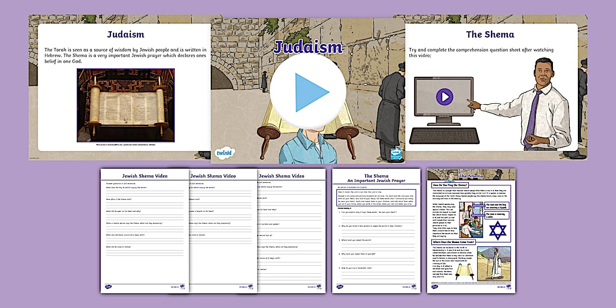 Jewish Shema Resource Pack (teacher made) - Twinkl