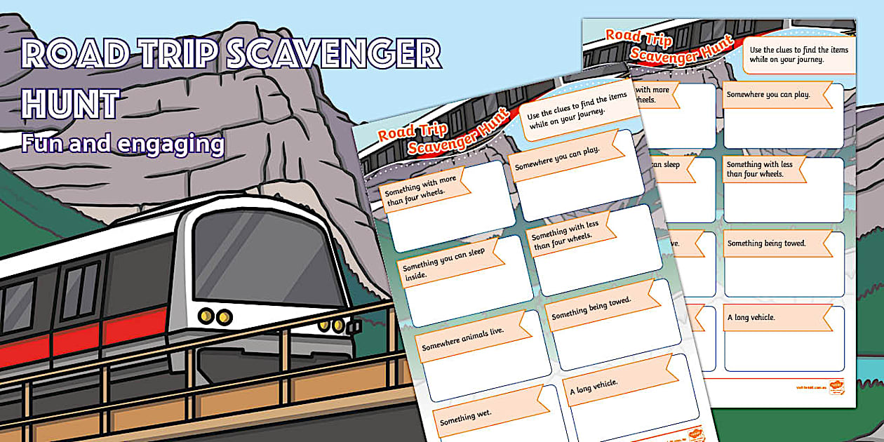 Road Trip Scavenger Hunt