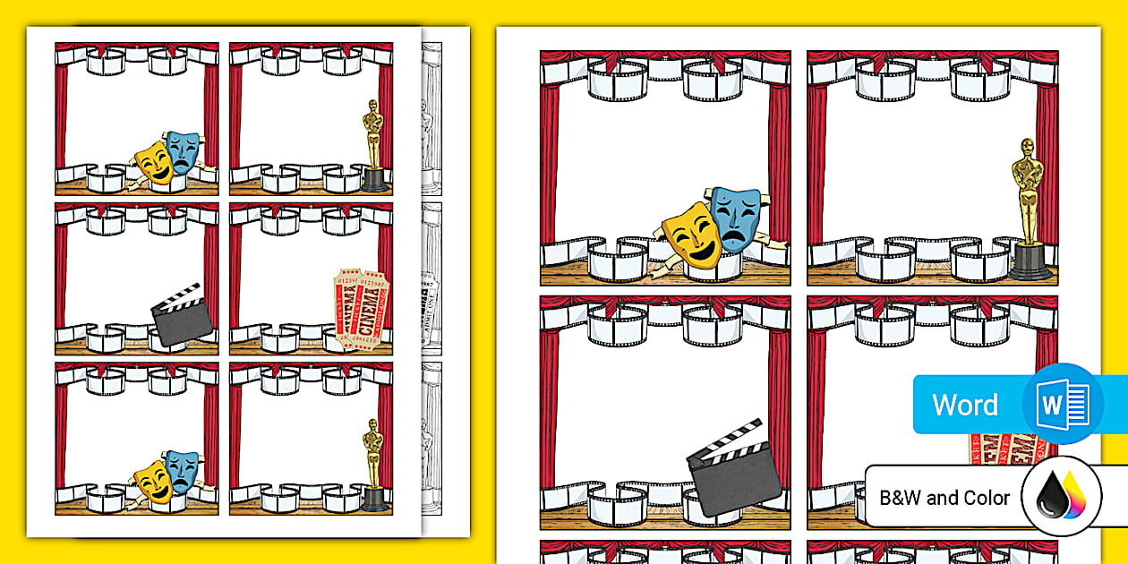 Editable Drama Labels (Lehrer gemacht) - Twinkl