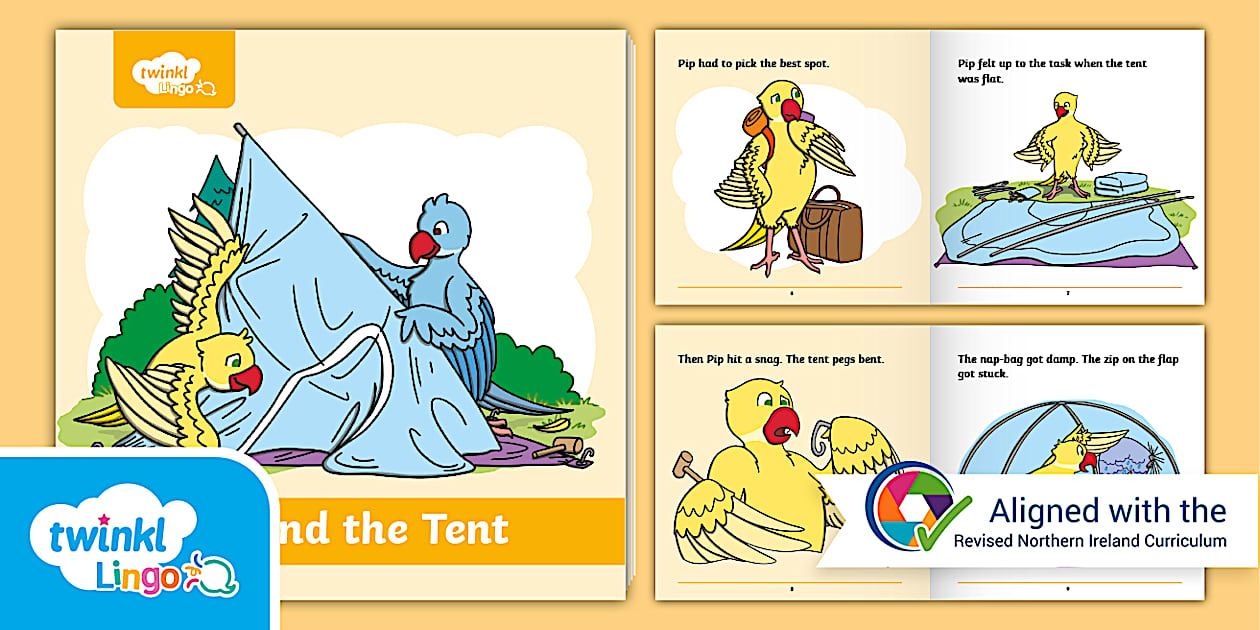 Pip and the Tent Story (teacher made) - Twinkl