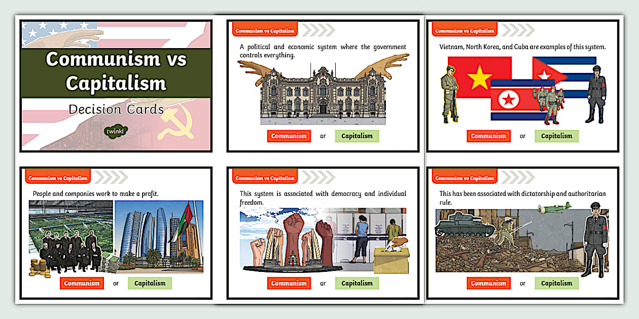 Gr 9: Communism vs Capitalism: Decision Cards