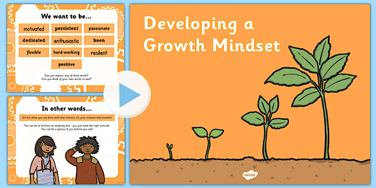 Growth Mindset PowerPoint (teacher made) - Twinkl