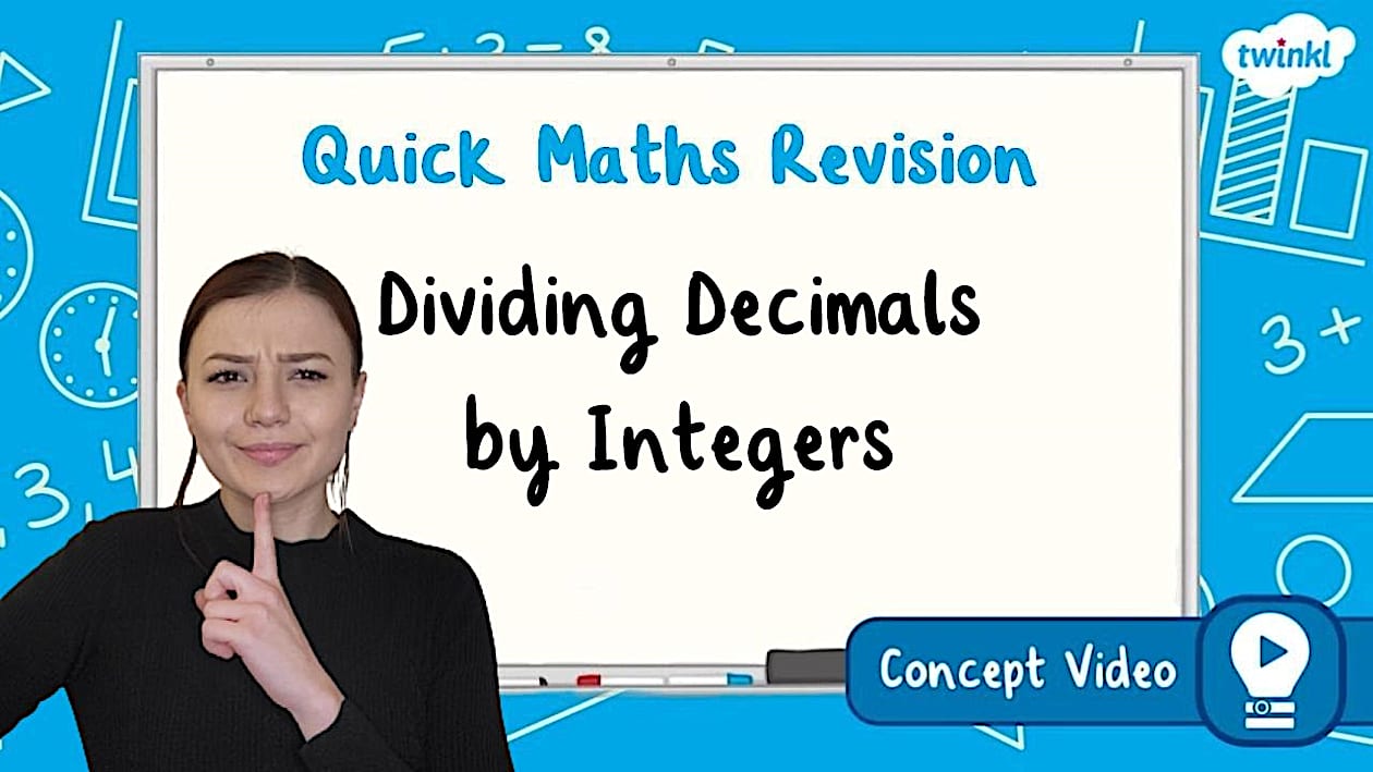 👉 Dividing Decimals by Integers | KS2 Maths Concept Video